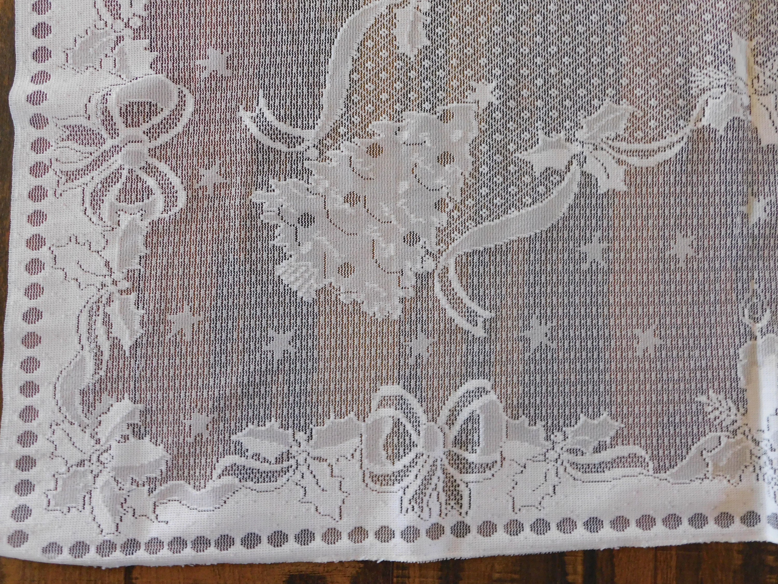 Vintage Lace Christmas Tree Tablecloth Christmas Tablecloths - Etsy