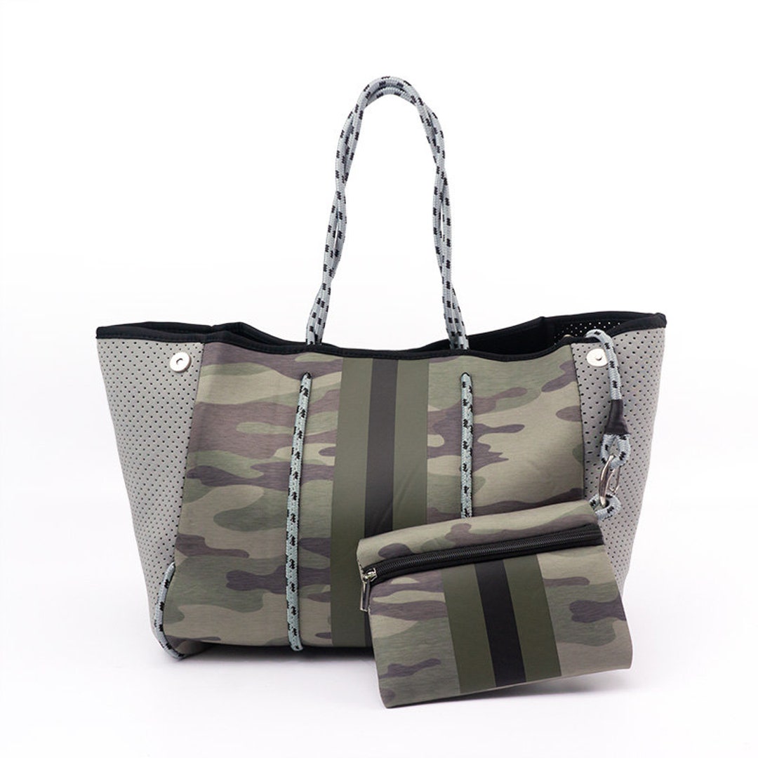 Neoprene Tote/ Neoprene Bag/ Neoprene Gym Bag/ Neoprene Diaper Bag - Etsy