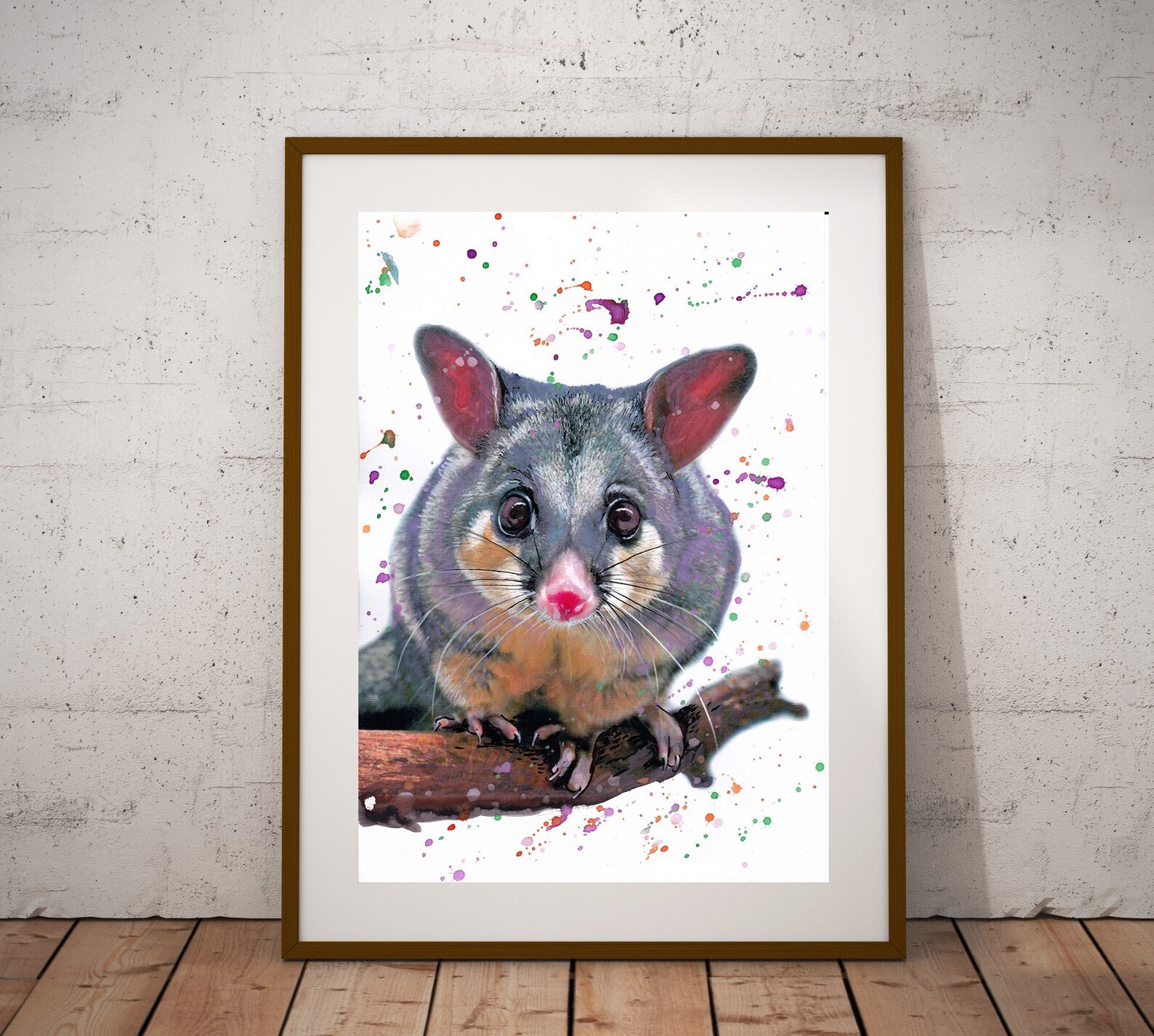 POSSUM Print Home Décor Possum Poster Animal Print - Etsy