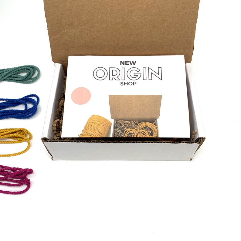 DIY Macrame Keychain Kit - Etsy