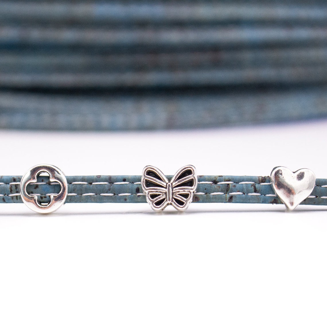 5mm Flat Turquoise Cork Cord Portuguese Cork Jewelry Supplies - Etsy