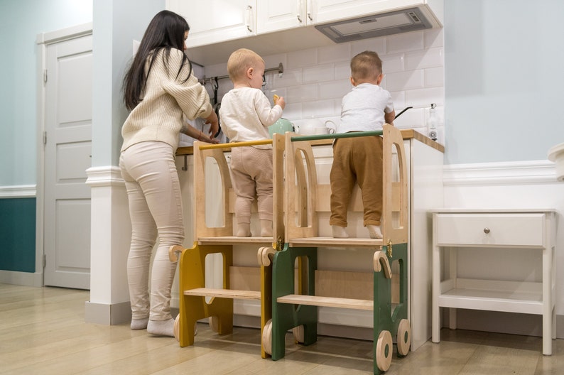 Little Princes Kitchen Step Stool for Toddler/table and Stool - Etsy