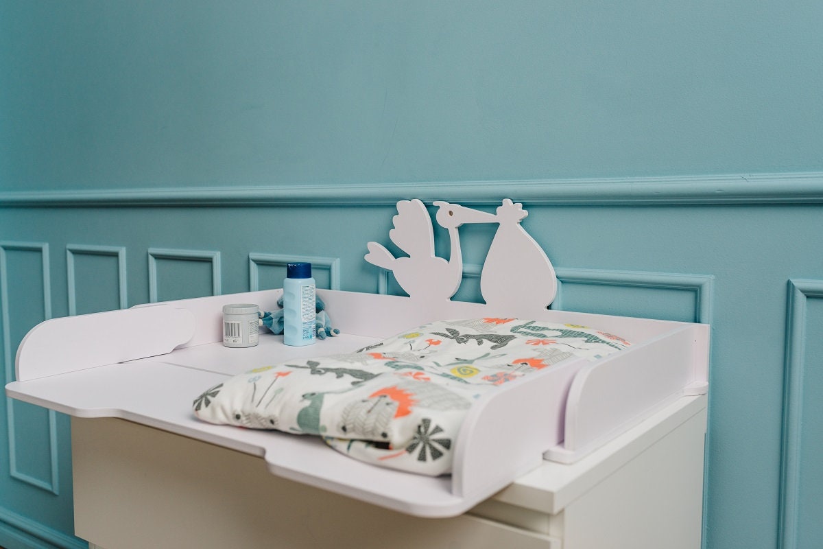 Changing Table Top, Baby Changing Top, Wooden Changing Table Top