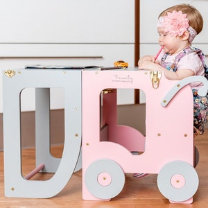 Little Princes Kitchen Step Stool for Toddler/table and Stool All in ...