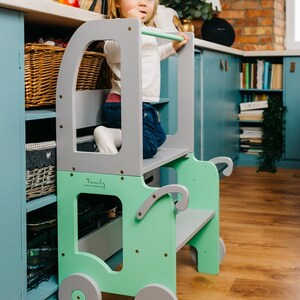 Little Princes Kitchen Step Stool for Toddler/table and Stool All in ...