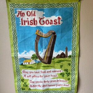 Irish Blessing Wall Tapestry - Etsy