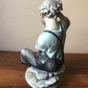 Capodimonte Statue, Shoemaker, Cobbler, Collectible Porcelain Figurine ...