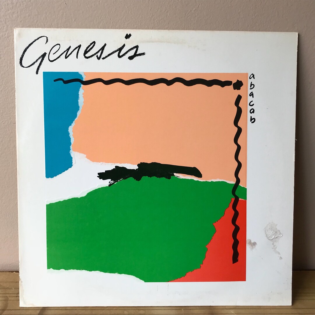 Genesis Album, Abacab, Vintage Vinyl, 1981, Phil Collins, Mike ...