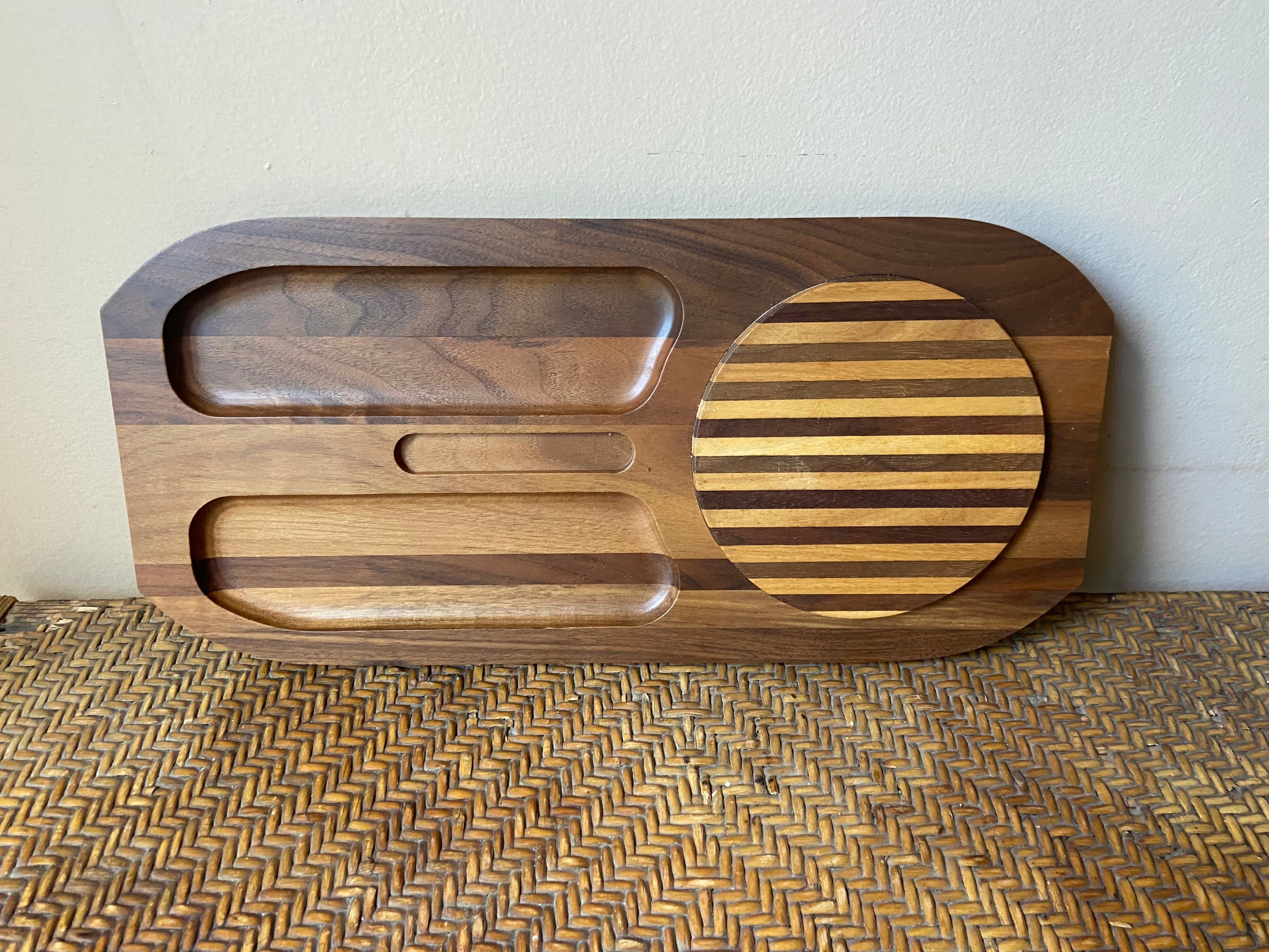 70s Serving Tray Vintage Good Wood Cheese Tray Teakwood - Etsy