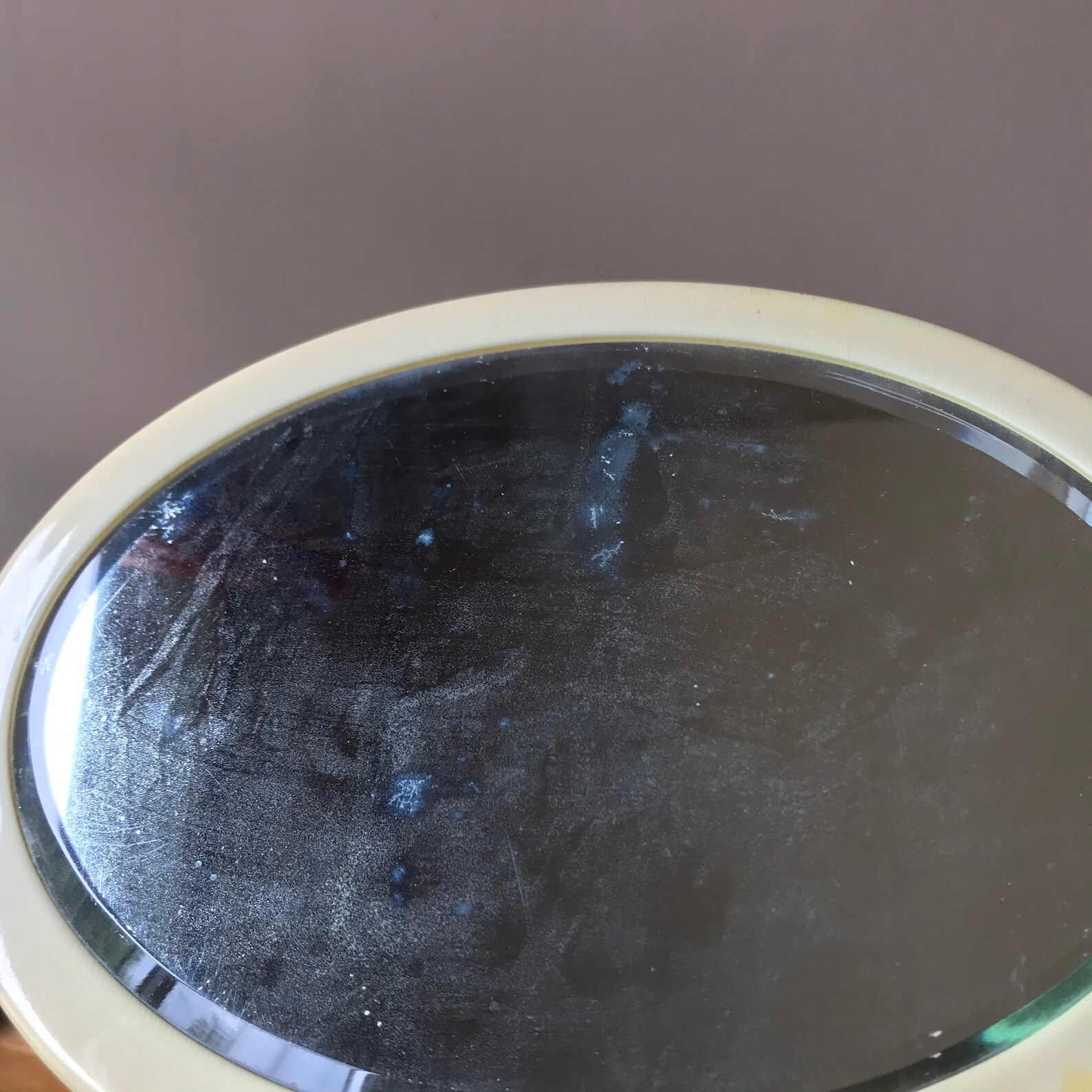 Large Hand Mirror Vintage Celluloid Hand Mirror Vintage - Etsy