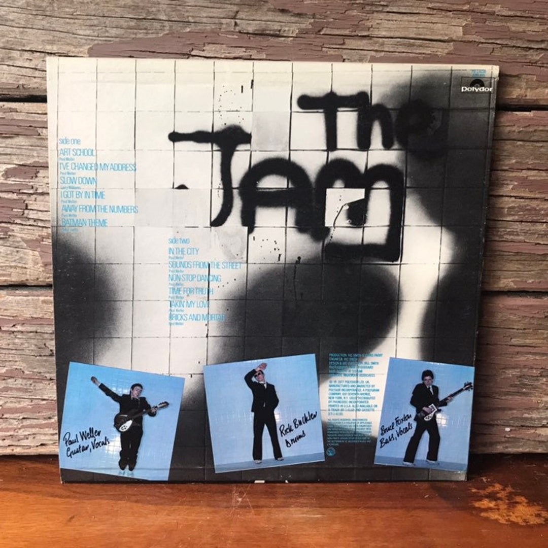The Jam Album Vintage Vinyl Record in the City 1970s - Etsy