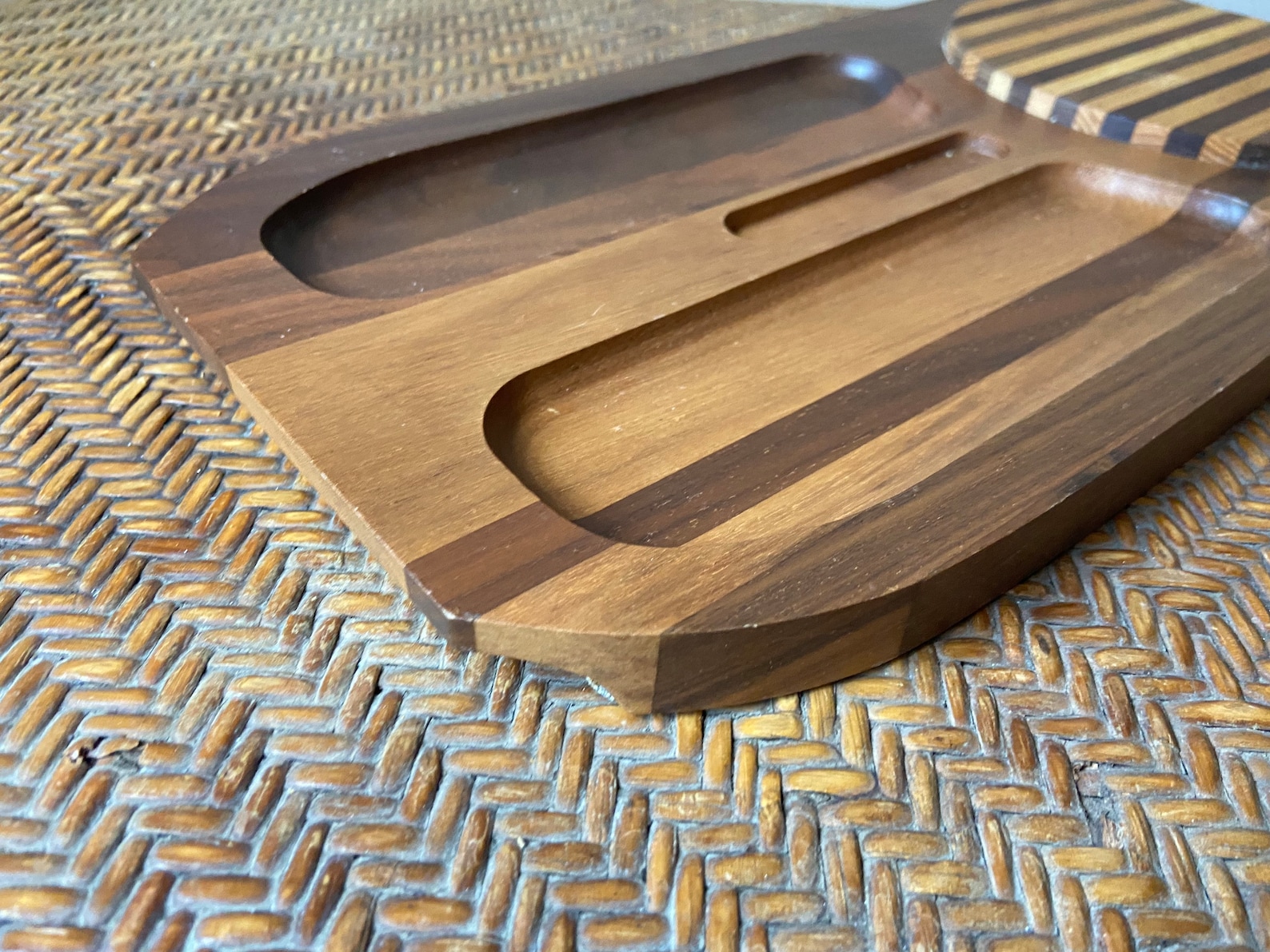 70s Serving Tray Vintage Good Wood Cheese Tray Teakwood - Etsy