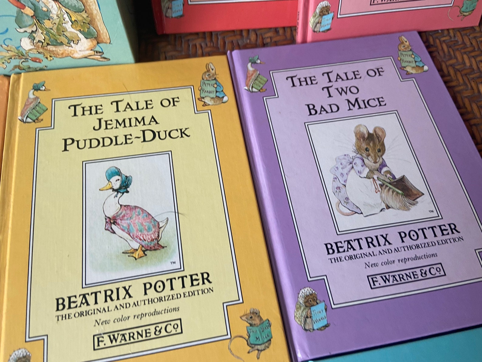 Peter Rabbit Book Collection the Original Peter Rabbit and - Etsy