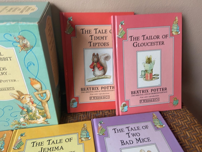 Peter Rabbit Book Collection the Original Peter Rabbit and - Etsy
