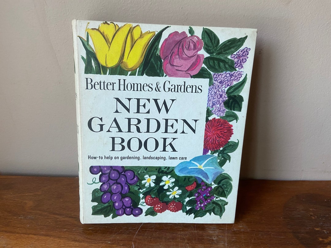 1960’s New Garden Book, Better Homes and Gardens, Vintage Mid Century ...