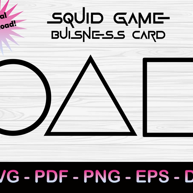 Squidgame Cards - Etsy