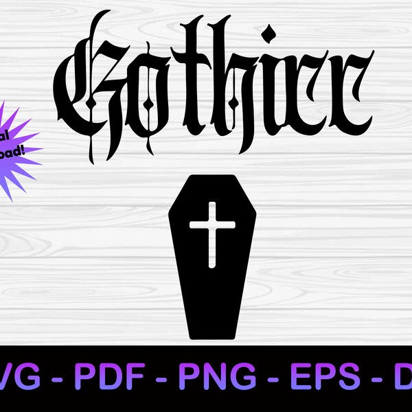 Goth Thicc - Etsy