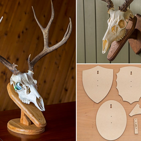 Deer Mount Plaque Templates - Etsy