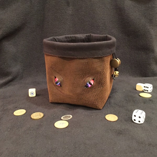 Leather Dice Bag - Etsy