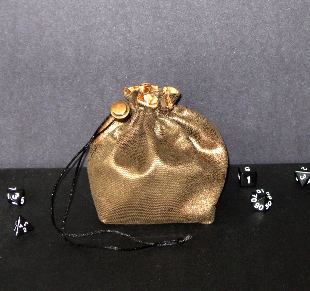 Dragonhide Dice Bag, Large Drawstring Pouch for RPG, Dnd - Etsy