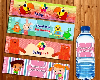 Baby first tv banner | Etsy