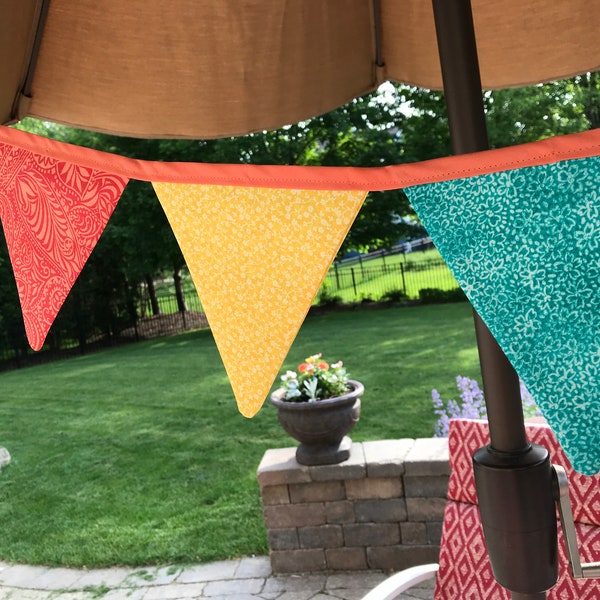 Aqua Bunting - Etsy