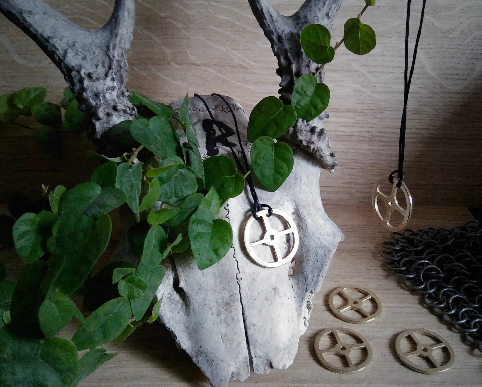 Solar Cross Necklace Norse Sun Wheel Pendant. Celtic - Etsy UK