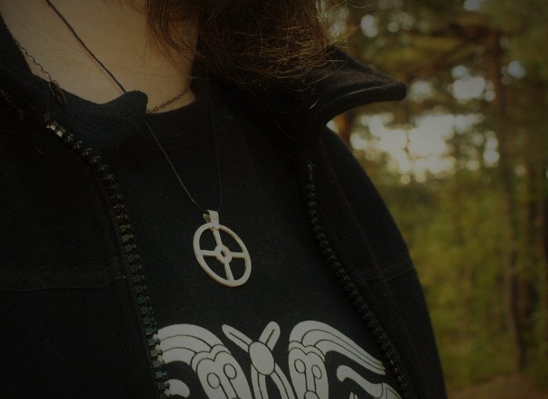Norse Sun Cross Silver. Sun Wheel Pendant. Celtic Norse - Etsy
