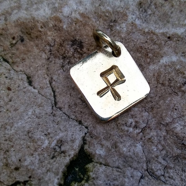 Rune Cross Pendant - Etsy