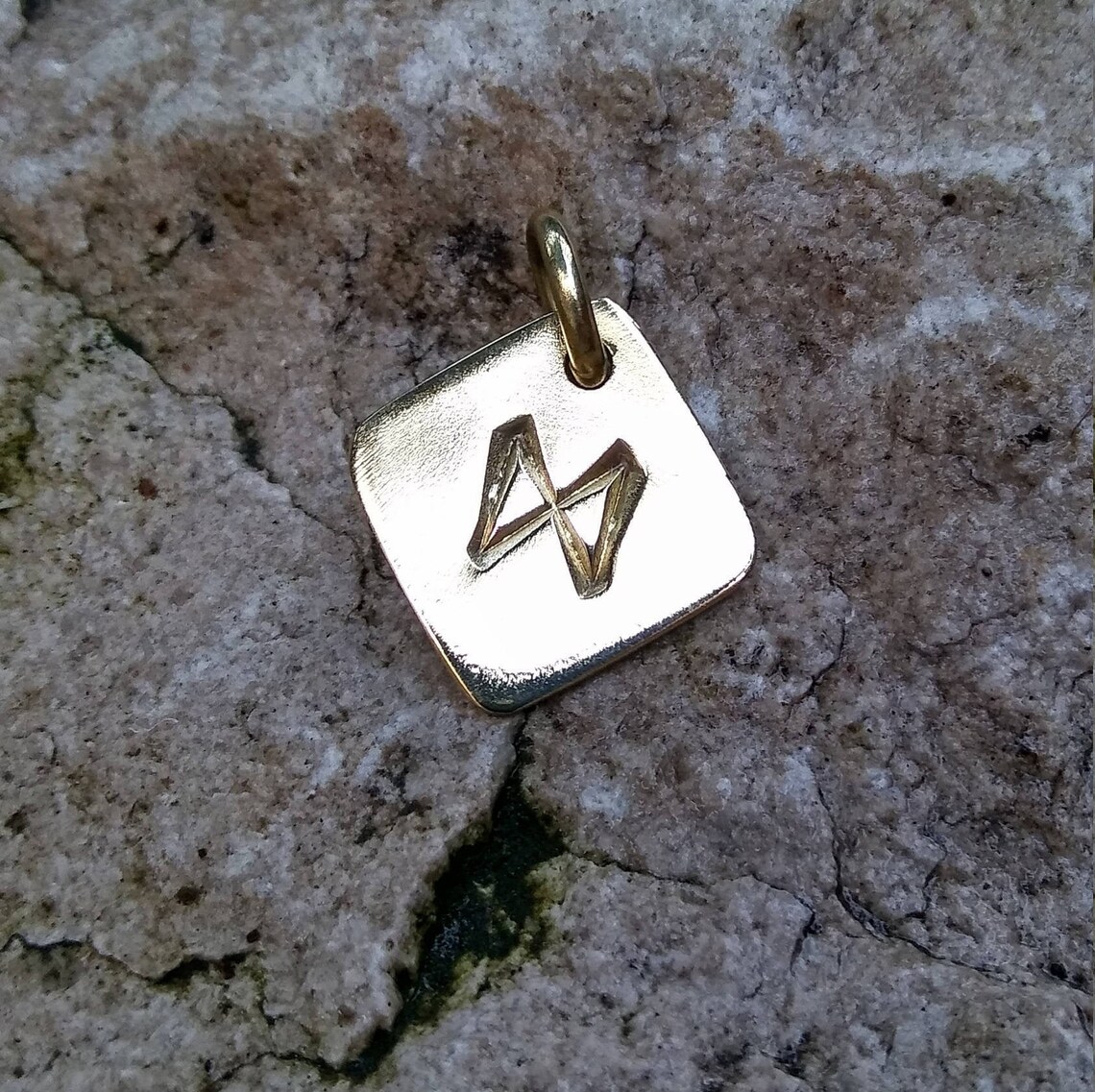 Dagaz D Rune Viking Runes Norse Ritual Jewelry Forged Metal - Etsy