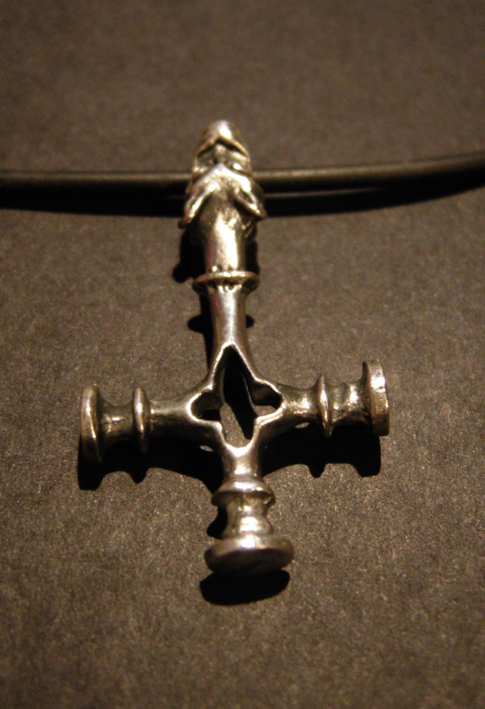 Wolf Pagan Barbarian Cross Pendant- Thors Hammer Iceland - Thor ...