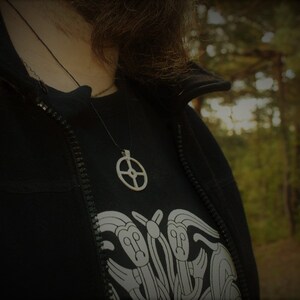 Norse Sun Cross Silver. Sun Wheel Pendant. Celtic Norse - Etsy