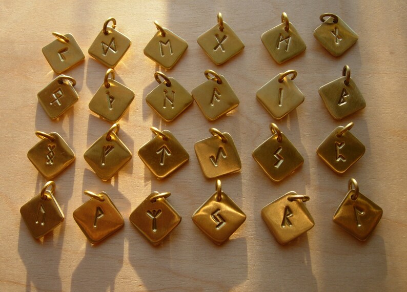 Berkana Bjarkan Beorc Rune Layering Pendant Viking | Etsy