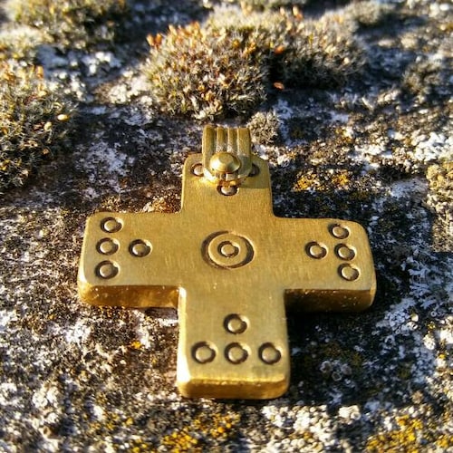Anglo-saxon Cross Pendant | Etsy