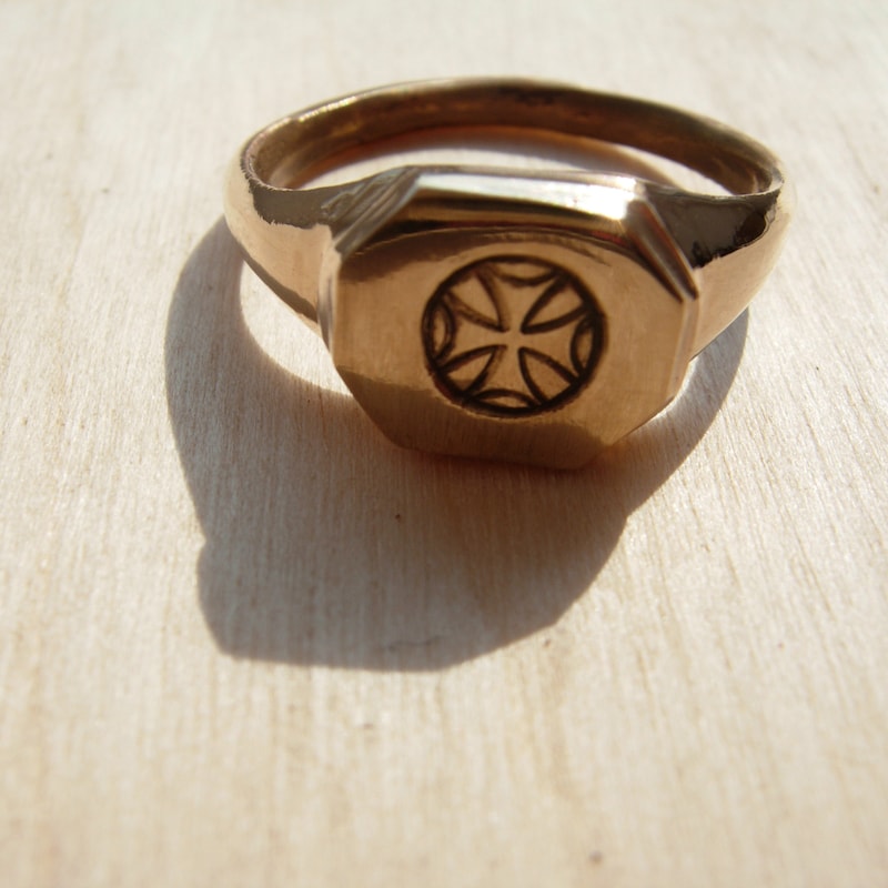 Medieval Roman Ring Men - Etsy UK