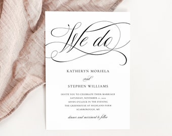 We Do Wedding - Etsy
