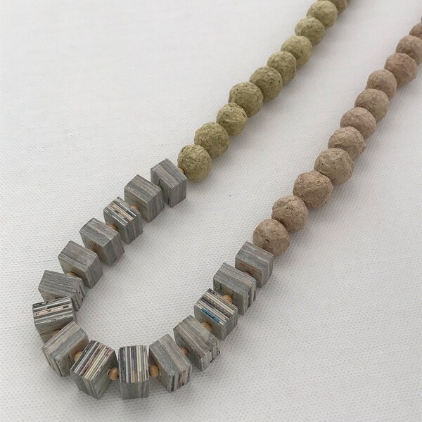 Paper Necklace - Etsy
