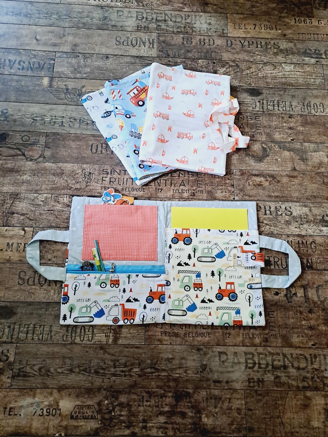 Drawing Pouch, Pencil Case | Tractor Drawing Pouch | Christmas Gift ...