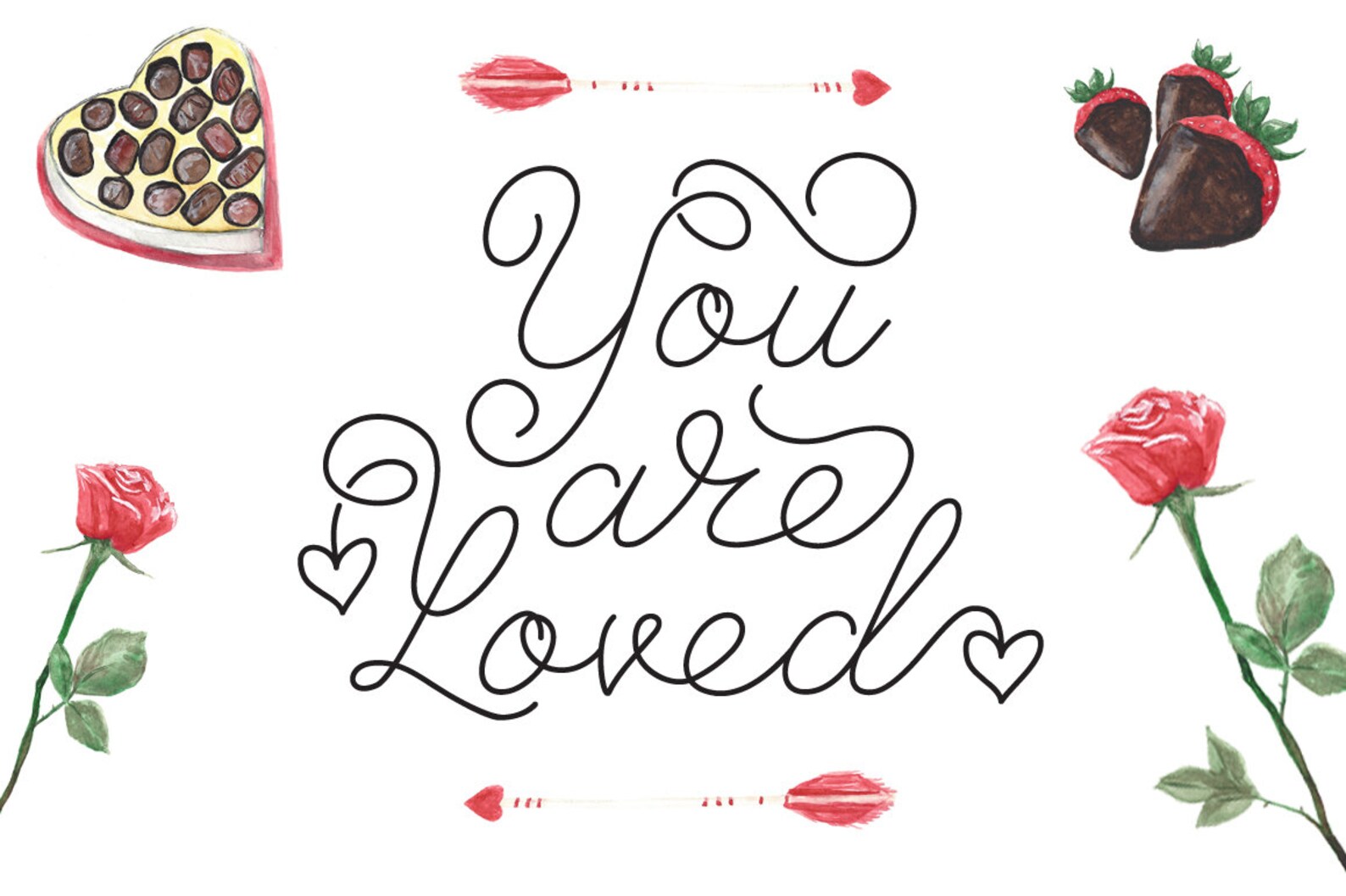 The Heart Swash Font Bundle Waterfalls Font Wedding Fonts Heart Swash ...