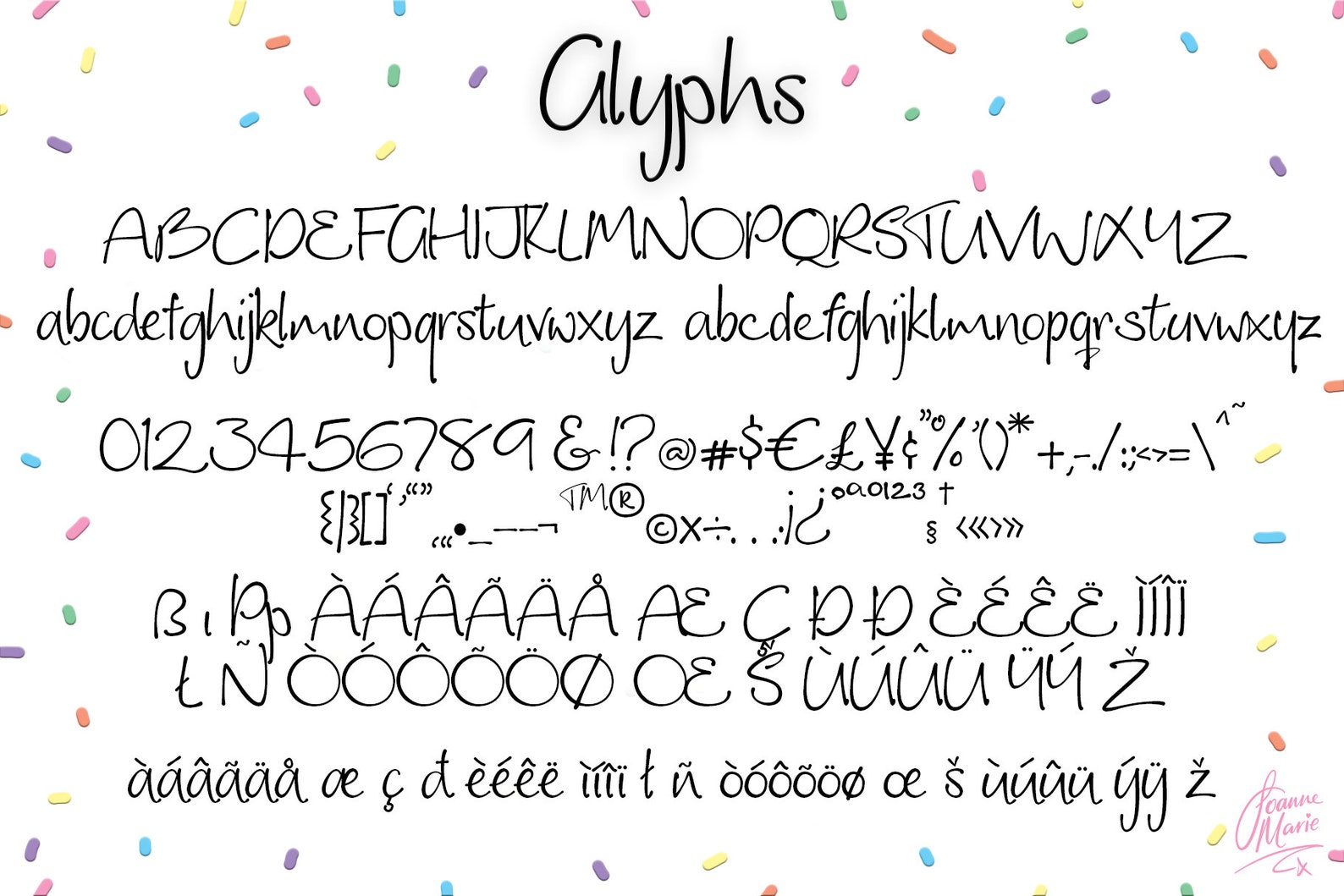 Cake and Tarts Font Hand Writing Font Free Svg Designs Hand | Etsy