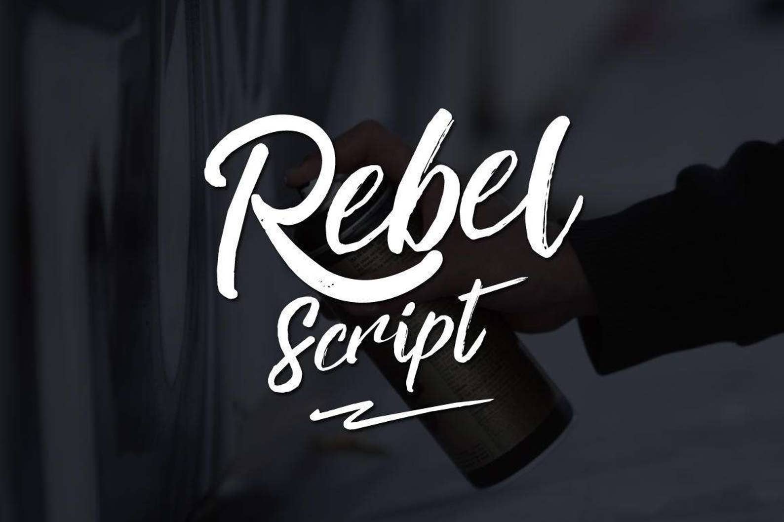 Fonts Brush Script Font Calligraphy Font Rebel Script Font - Etsy