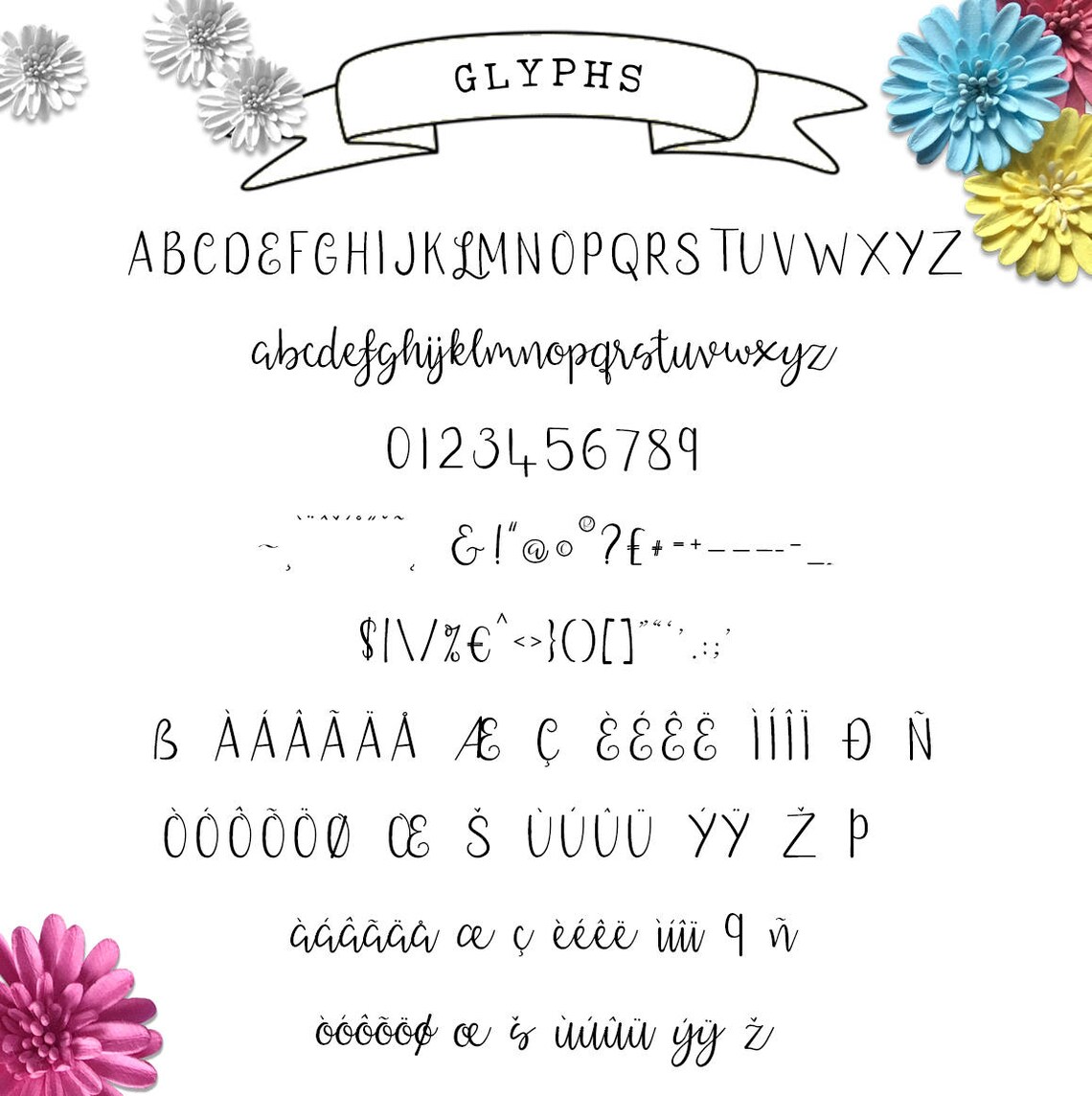 Digital Font - Script Font Handwriting Font Svg Font Wedding Font ...