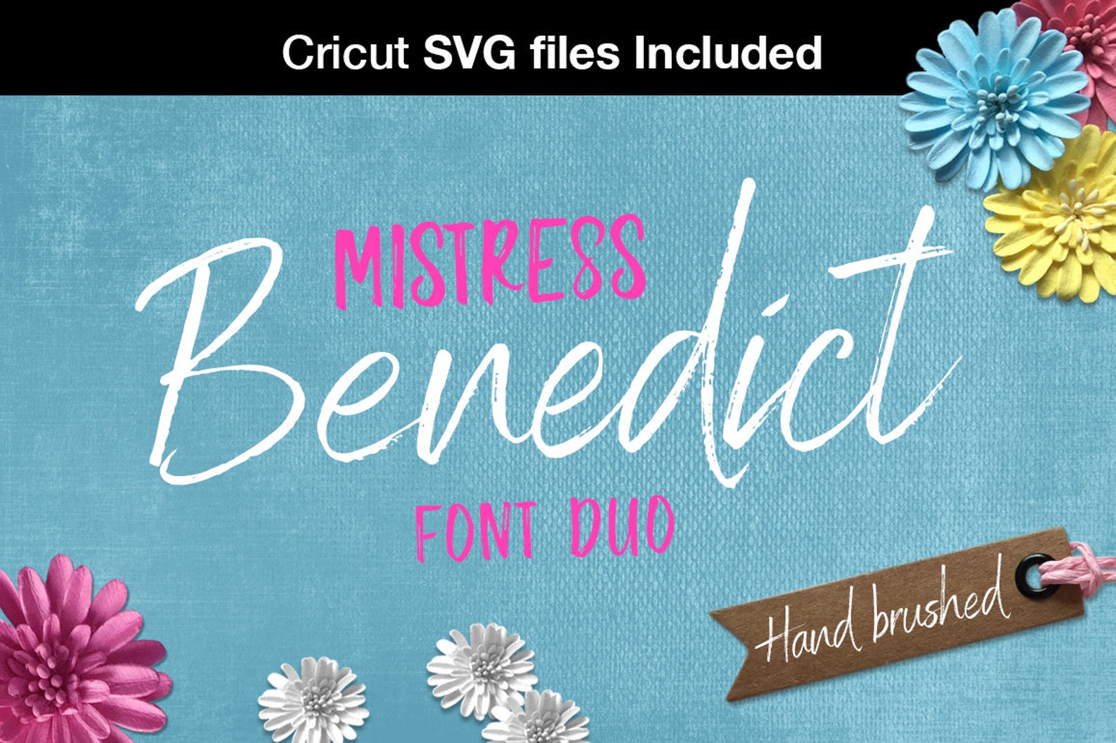 Brush Font Bundle Script Font Pair Script Fonts Calligraphy - Etsy