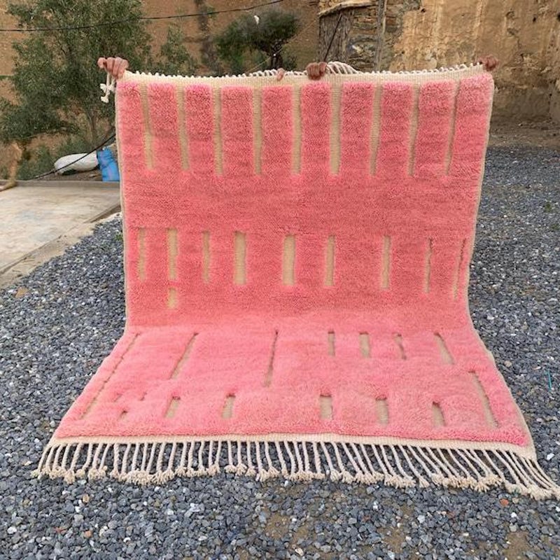 Pink Moroccan Rug - Etsy