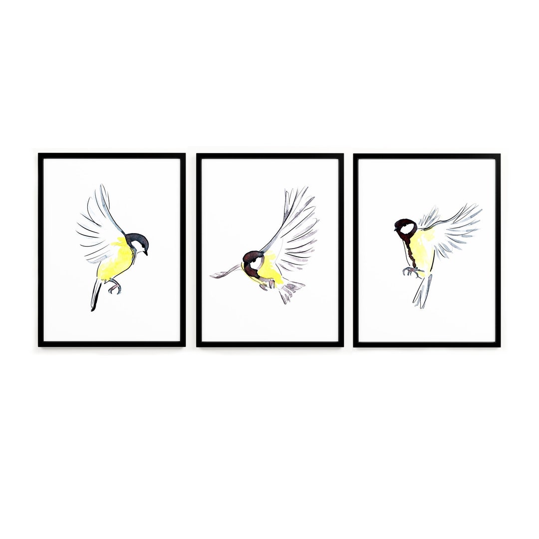 Watercolor Bird Printable Wall Art, Bird Wall Art, Nature Lover Gift ...