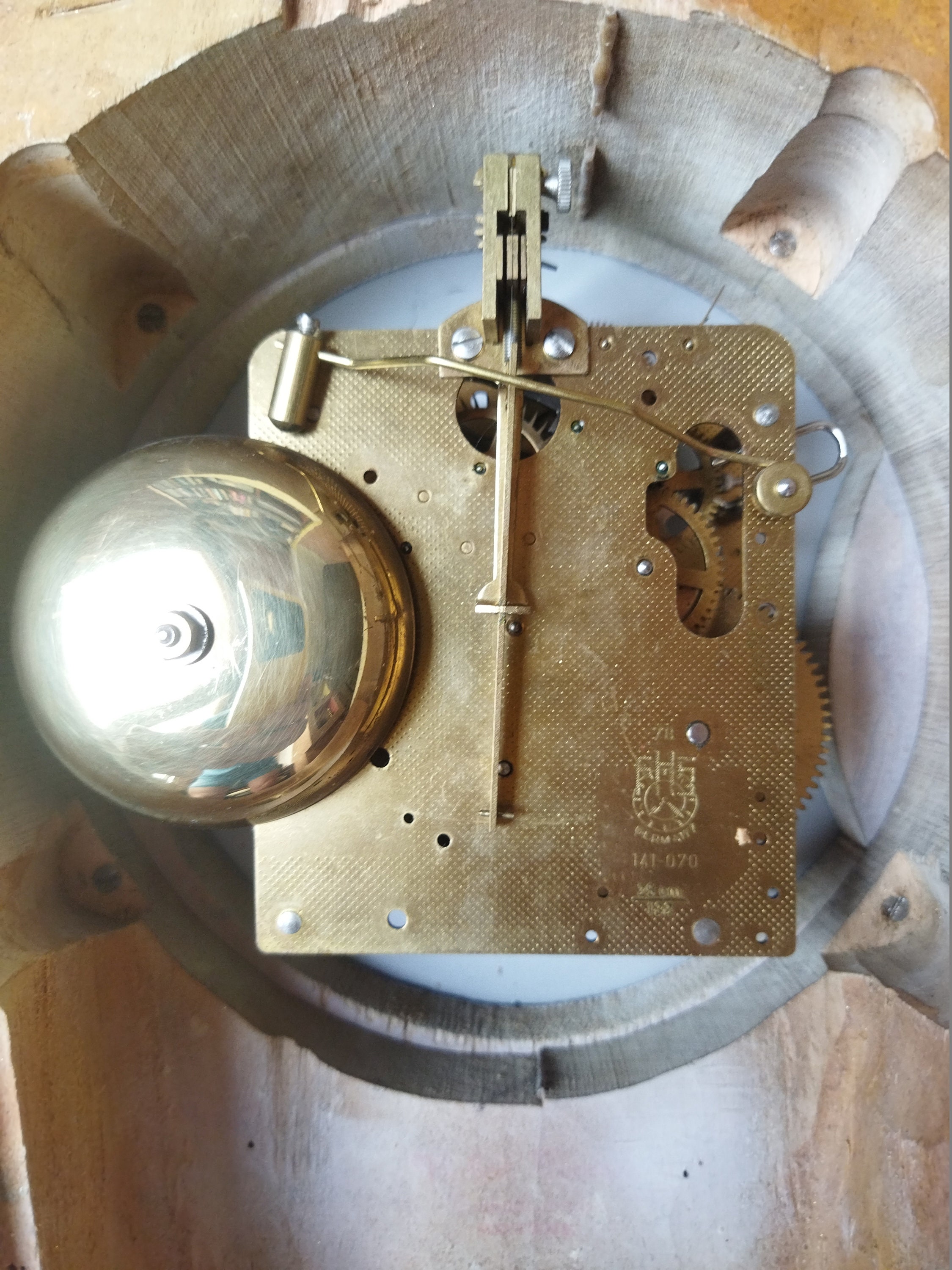 Pendulum Wall Clock, Cartel, Rococo Style - Etsy