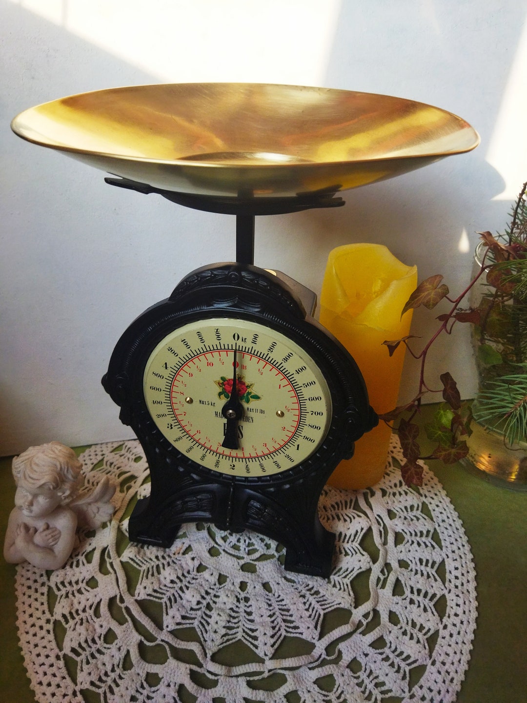 Elegant Kitchen Scale EKS From Sweden - Etsy