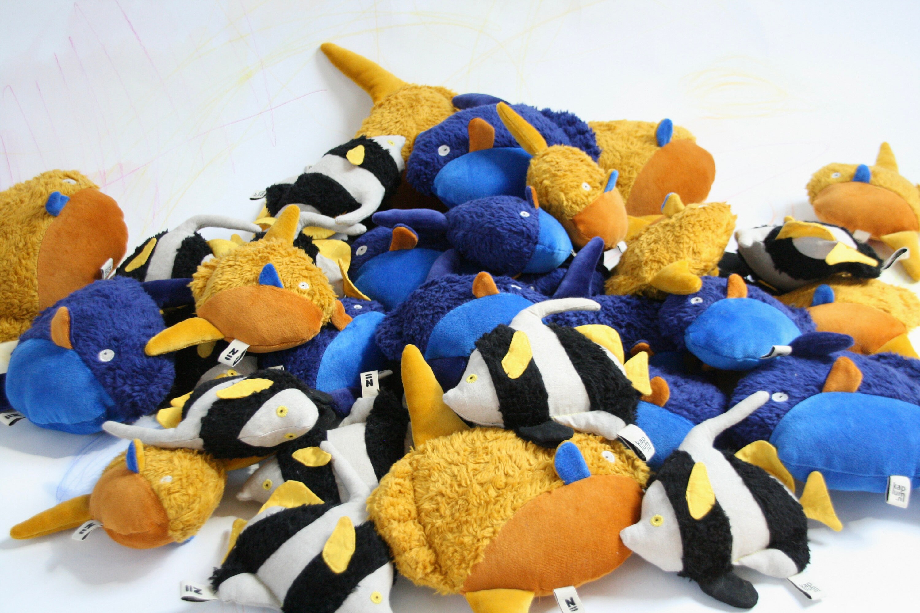 Handmade Organic Sunfish S, Mola Mola, Sustainable Toy, Ecofriendly Toy ...