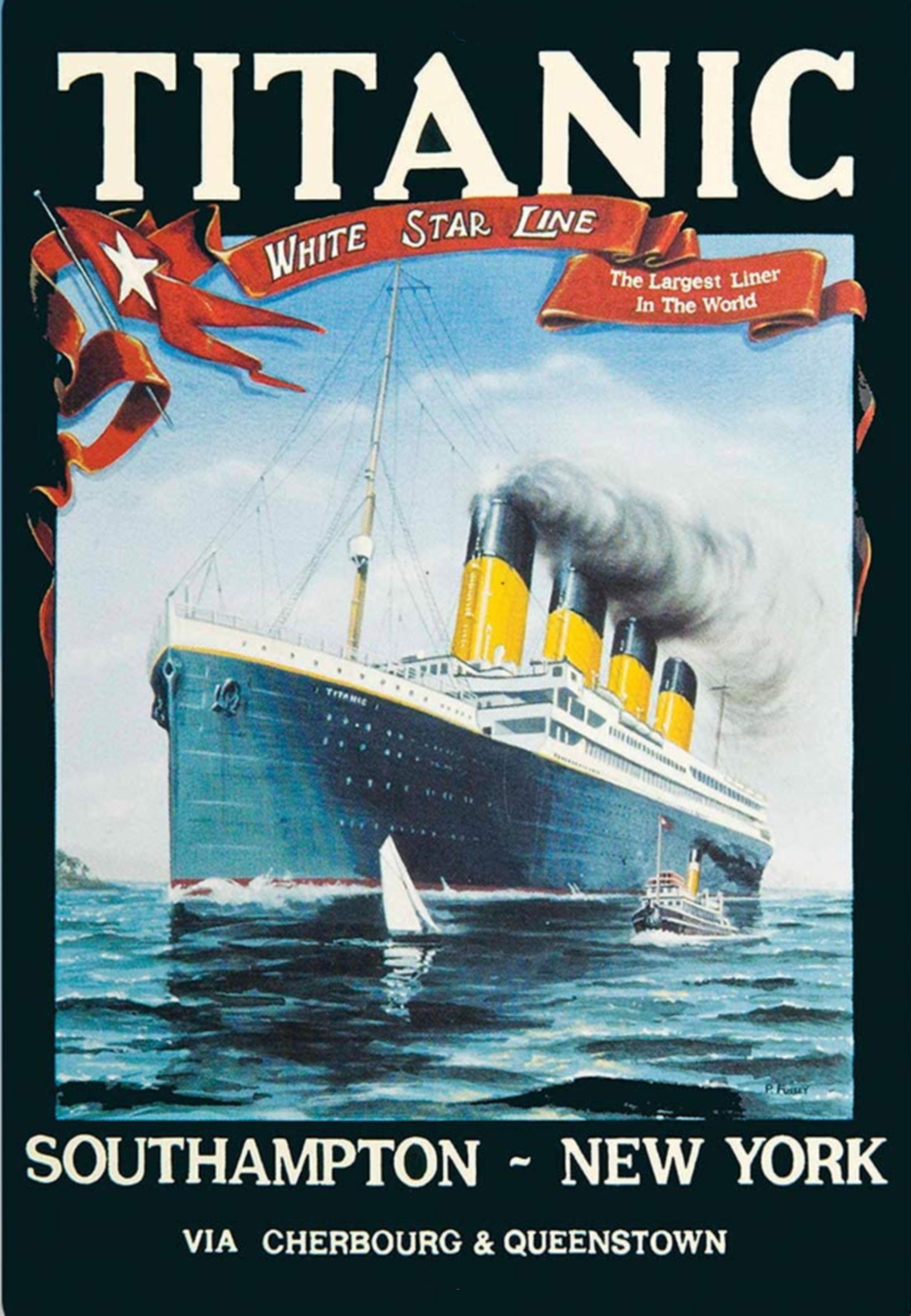 Titanic 1912 Size A4 Reproduction Poster Print on Glossy Photo - Etsy