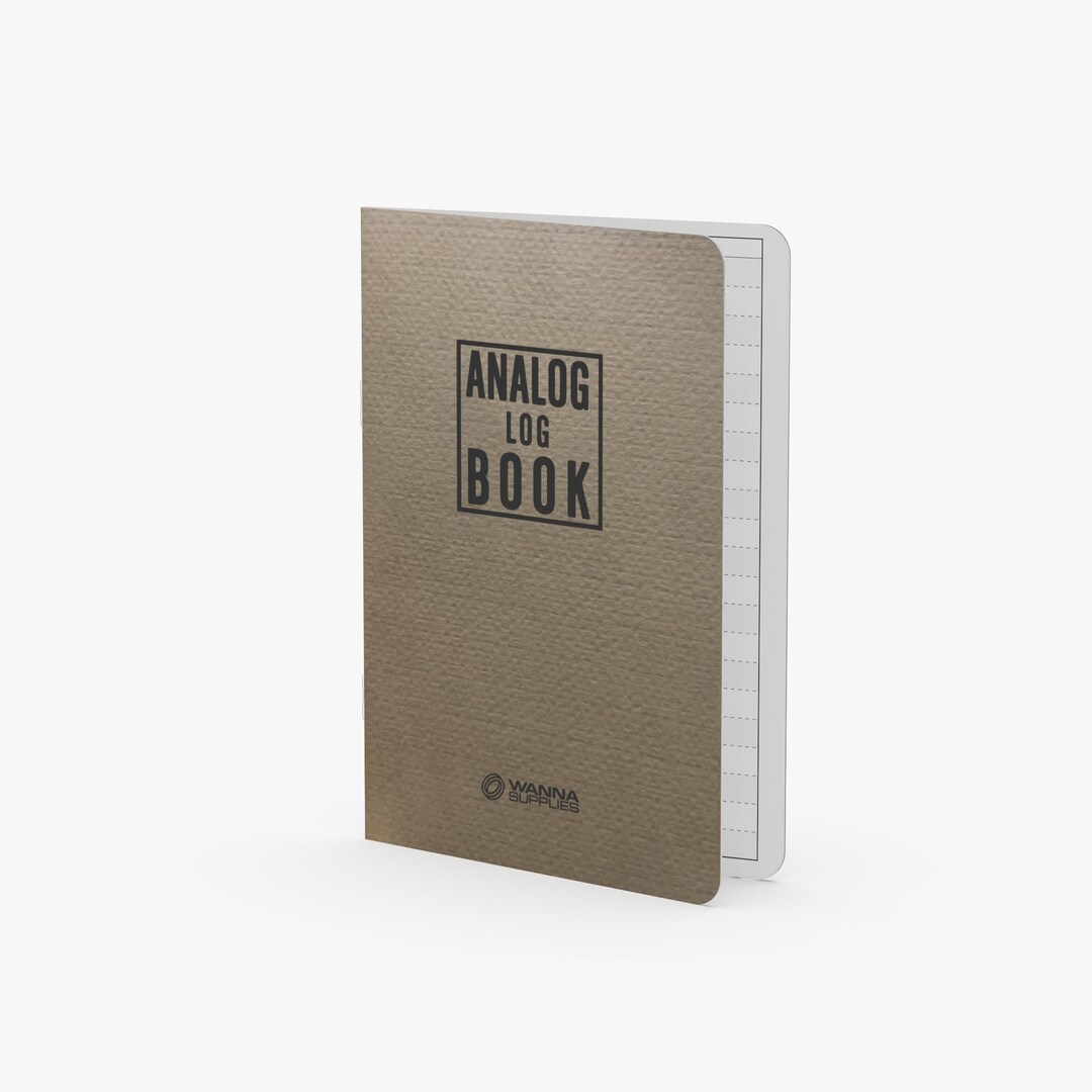 Analog Log Book | Photo Memo Notebook - Etsy